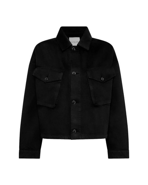 Philippe Model Denim Jackets in Black | Lyst UK