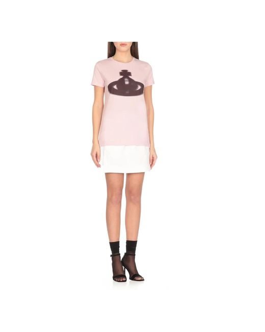 Vivienne Westwood T-Shirts in Pink | Lyst