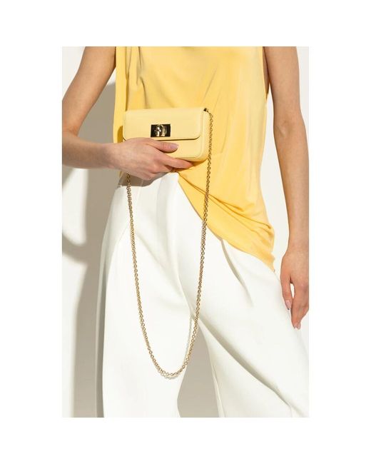 Furla Shoulder Bags in Metallic | Lyst