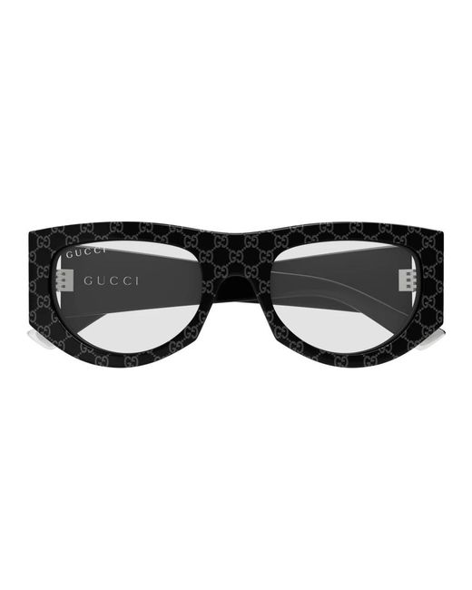 Gucci Glasses in Black | Lyst
