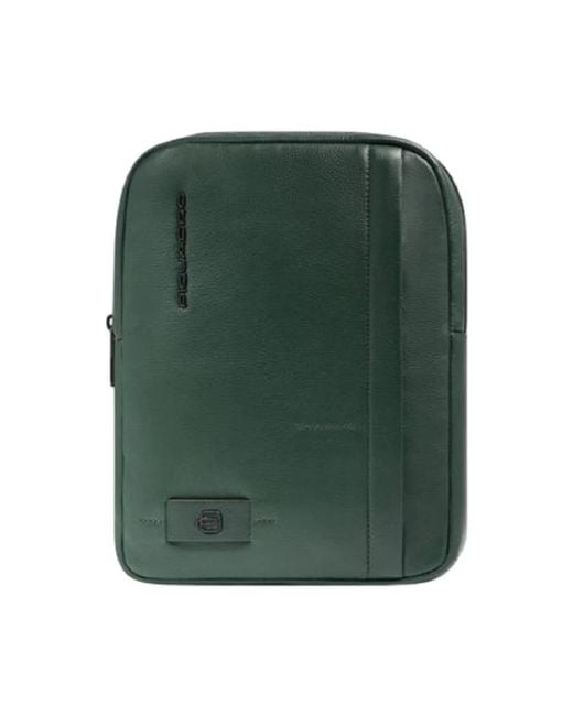 Piquadro Messenger Bags in Green for Men | Lyst UK