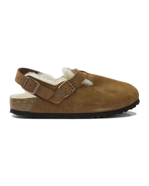 Birkenstock Clogs in Brown | Lyst UK