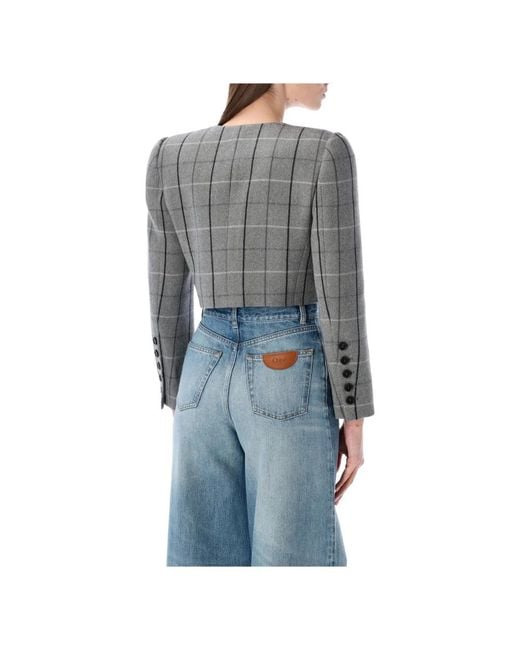 Chloé Blazers in Blue | Lyst UK