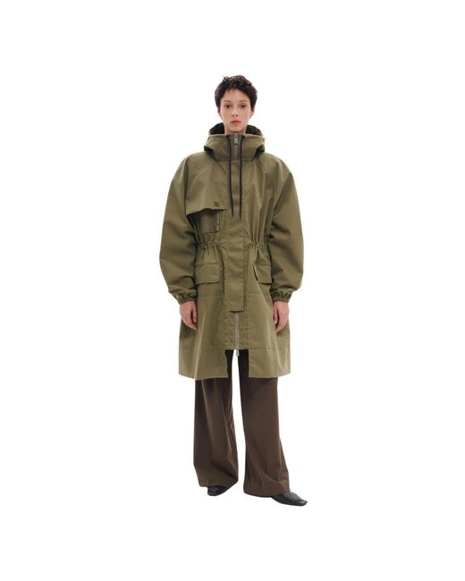 Bacon Clothing Rain Jackets in Green | Lyst UK