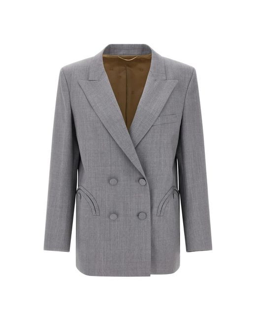 Blazé Milano Blazers in Grey | Lyst UK