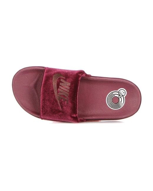 Nike Sliders in Pink | Lyst