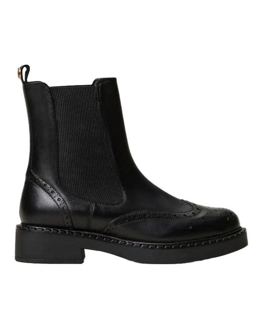 Twinset Chelsea Boots in Black | Lyst