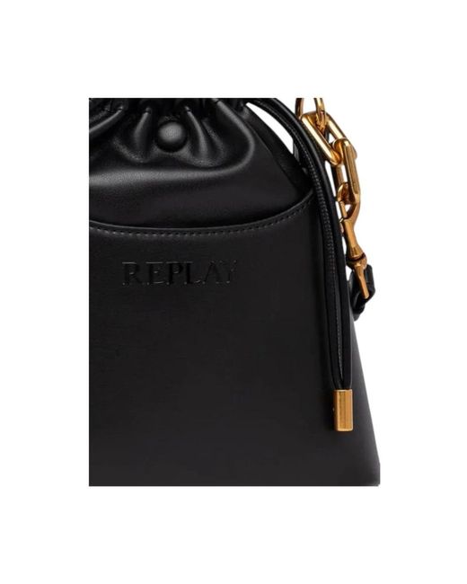 Replay Bucket Bags in Black | Lyst