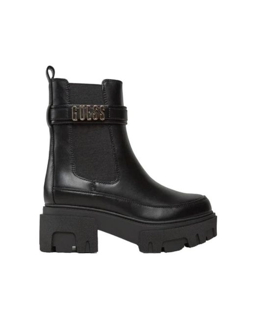 Guess Chelsea Boots in Black | Lyst UK
