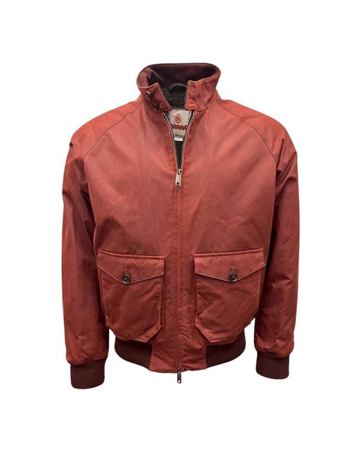 Baracuta Bomber Jackets in Red for Men | Lyst UK