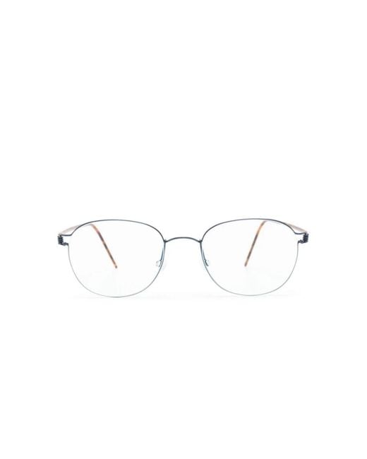 Lindberg Glasses in Metallic | Lyst
