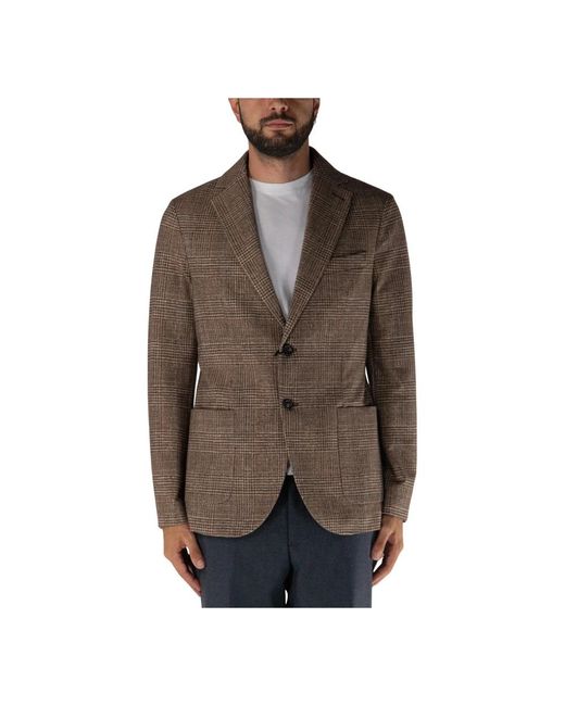 Circolo 1901 Blazers in Brown for Men | Lyst UK