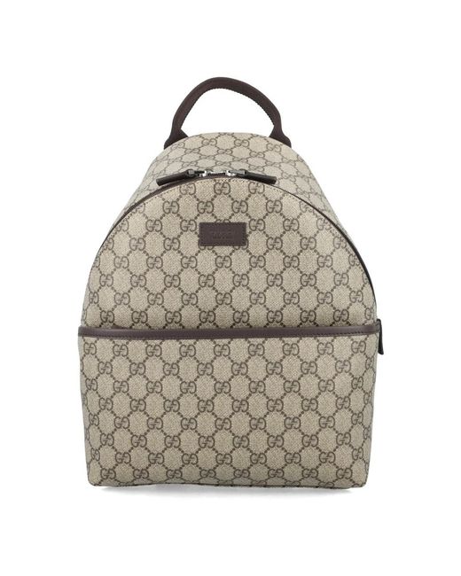 Gucci Backpacks in Gray | Lyst