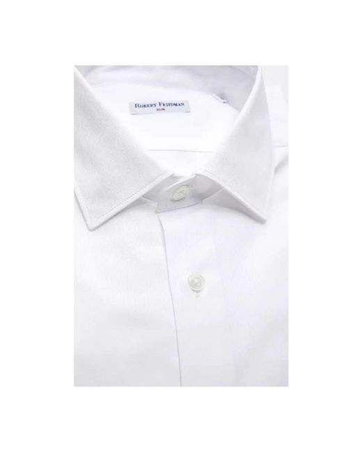 Robert Friedman Formal Shirts in White for Men | Lyst UK