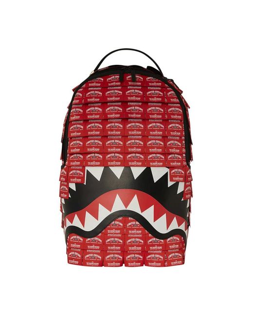 Sprayground Backpacks in Red | Lyst