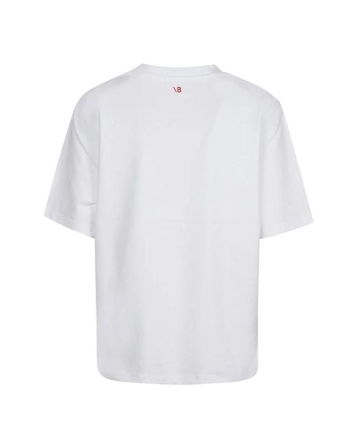 Victoria Beckham T-Shirts in White | Lyst UK