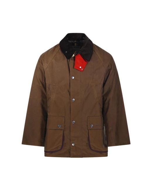 Barbour Light Jackets in Brown for Men | Lyst