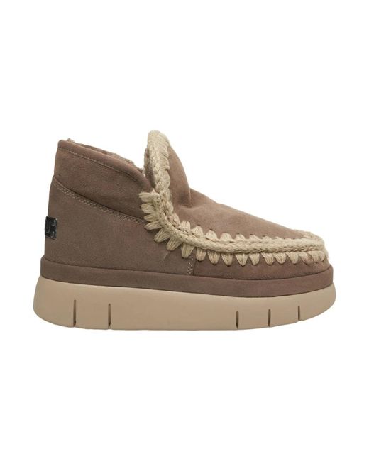 Mou Winter Boots in Brown | Lyst UK