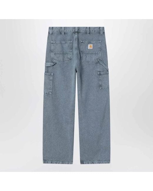 Carhartt Straight Jeans in Blue for Men | Lyst UK