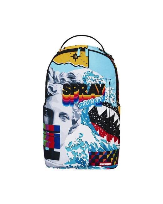 Sprayground Backpacks in Blue for Men | Lyst