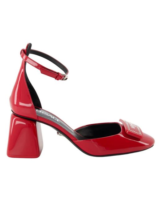 Versace Pumps in Red | Lyst