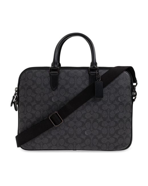 COACH Laptop Bags & Cases in Black for Men | Lyst