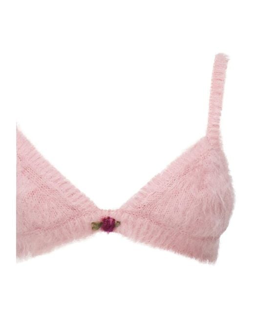 Alessandra Rich Bras in Pink | Lyst UK