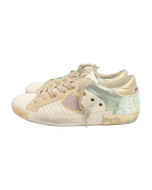 Philippe Model Sneakers in Natural | Lyst UK
