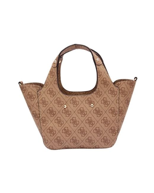 Guess Handbags in Brown | Lyst UK