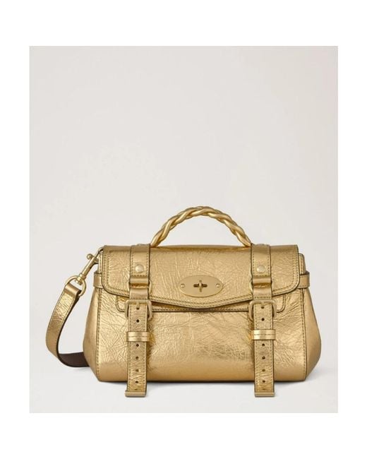 Mulberry Handbags in Metallic | Lyst