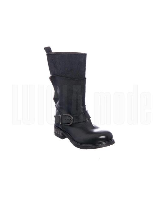 Moma Cowboy Boots in Black | Lyst UK