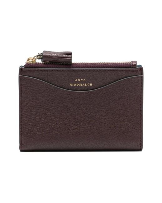 Anya Hindmarch Wallets & Cardholders in Brown | Lyst UK