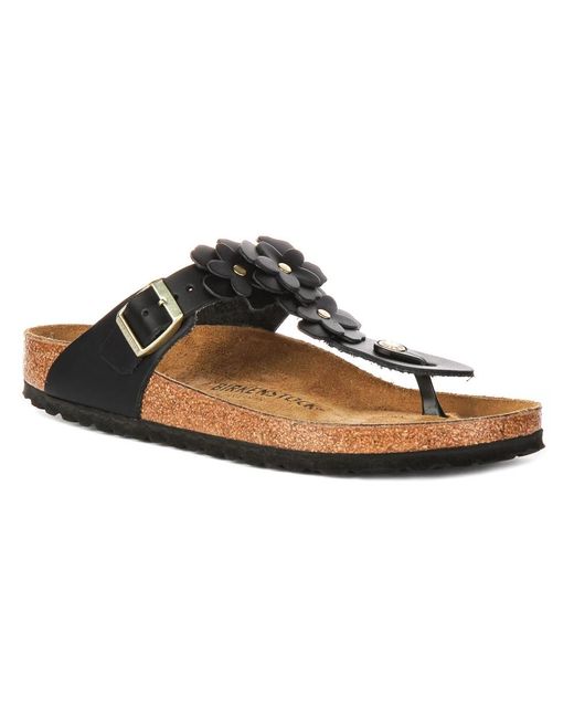 Birkenstock Flip Flops in Brown | Lyst UK