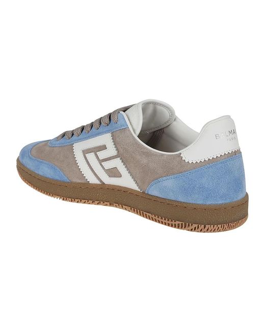 Balmain Sneakers in Blue for Men | Lyst