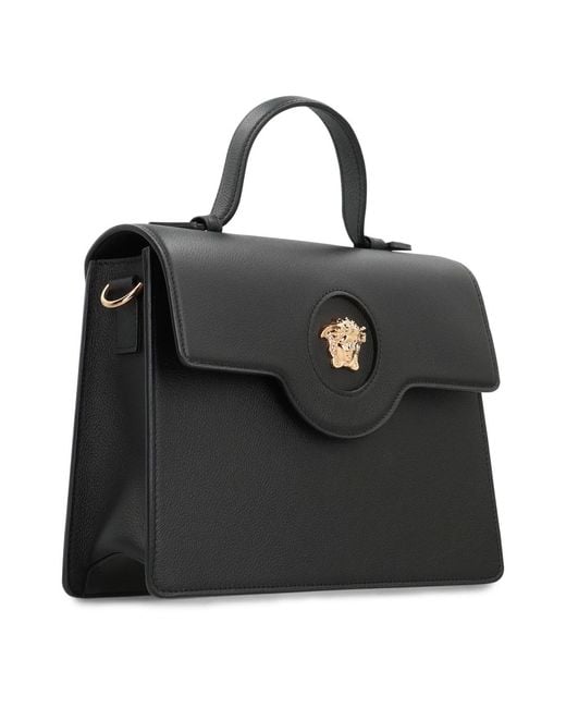 Versace Handbags in Black | Lyst