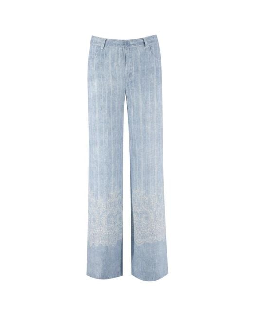 Ermanno Scervino Straight Jeans in Blue | Lyst UK