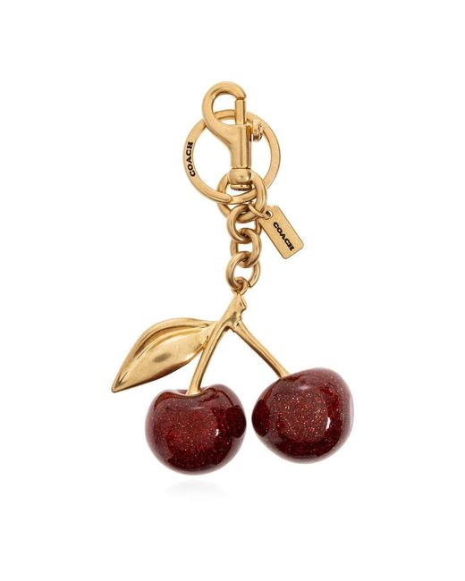 COACH Keyrings in Metallic | Lyst