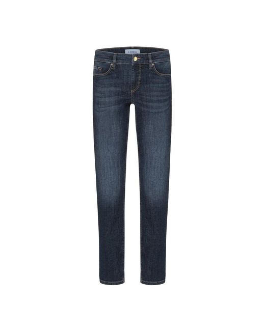 Cambio Slim-Fit Jeans in Blue | Lyst UK