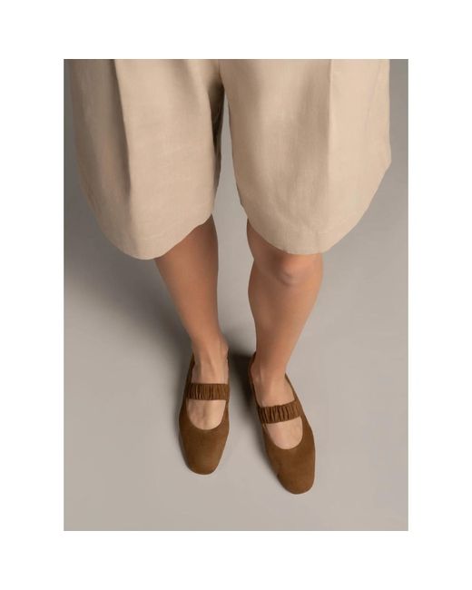 Parallèle Enza Ballerina in Braun | Lyst DE