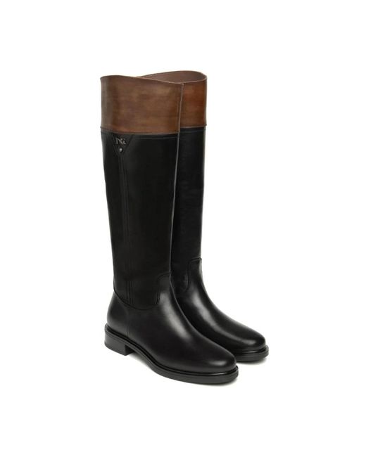 Nero Giardini High Boots in Black | Lyst UK