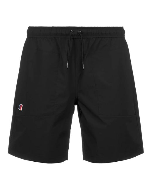 K-Way Casual Shorts in Black for Men | Lyst UK