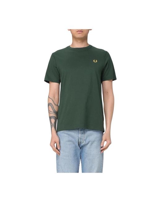 Fred Perry T-Shirts in Green for Men | Lyst UK
