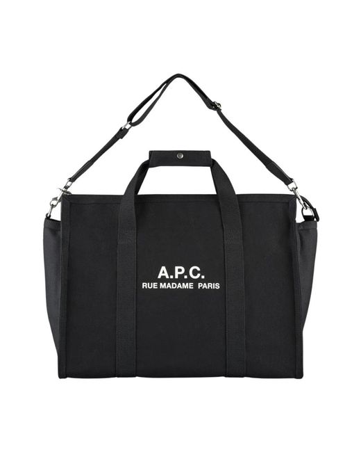 A.P.C. Tote Bags in Black for Men | Lyst UK