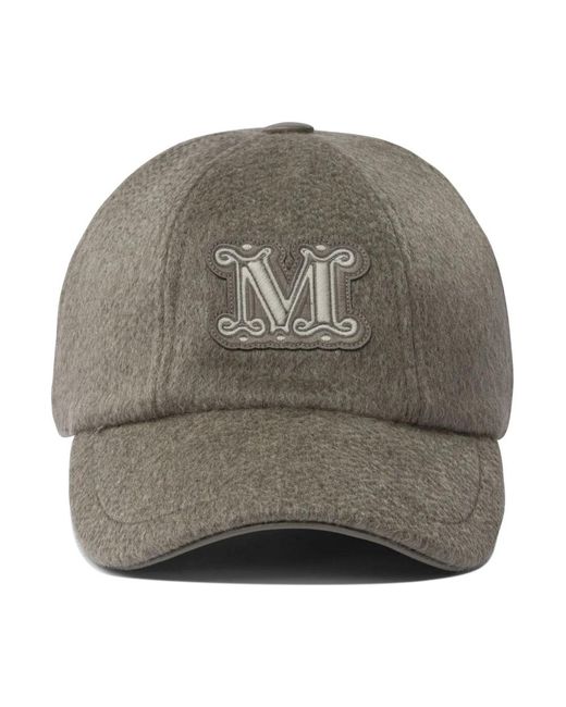 Max Mara Caps in Grey | Lyst UK
