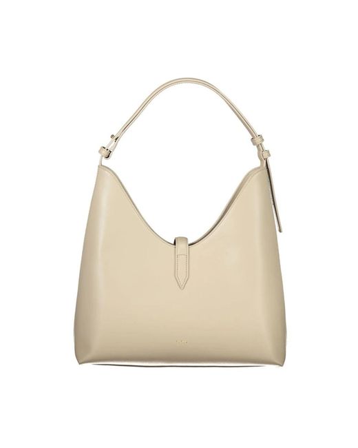Furla Shoulder Bags in Natural | Lyst UK