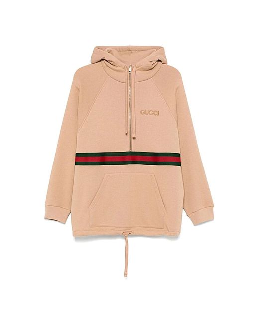 Gucci Zip-Throughs in Natural | Lyst UK