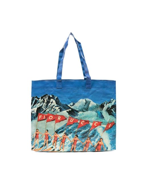 Fiorucci Tote Bags in Blue | Lyst UK