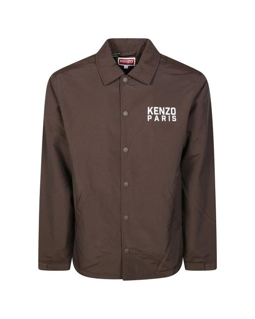 KENZO Light Jackets in Brown for Men | Lyst