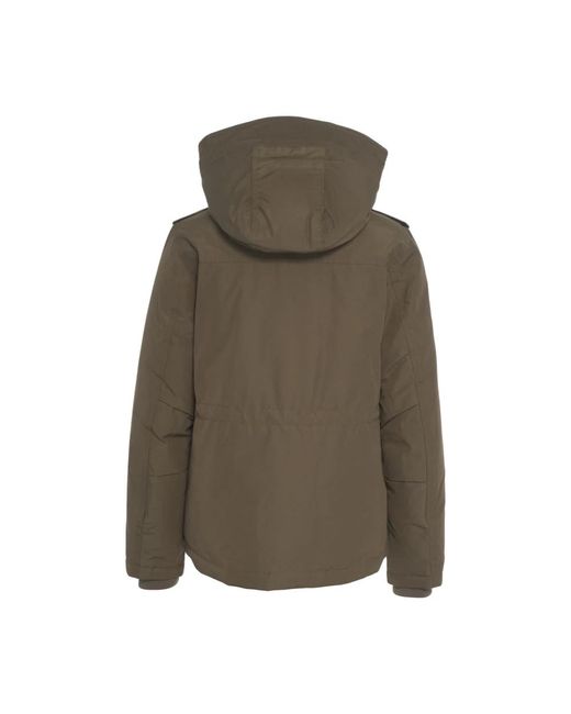 Woolrich Down Jackets in Green | Lyst UK