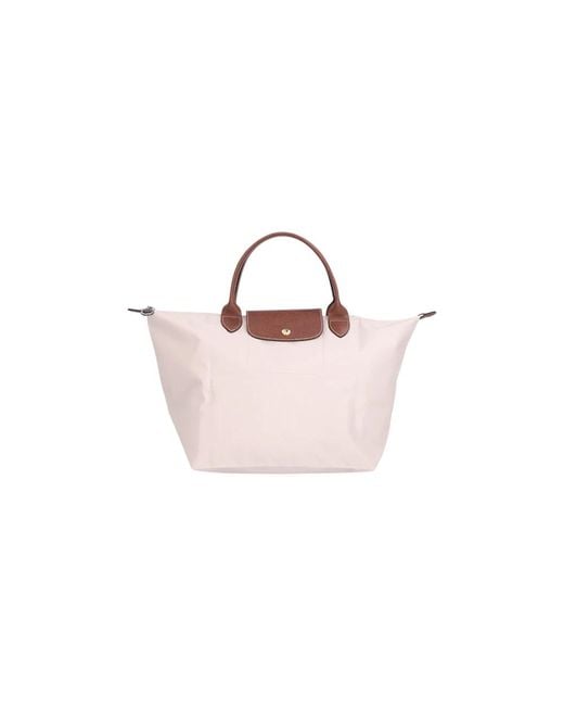 Longchamp Tote Bags in Pink | Lyst UK